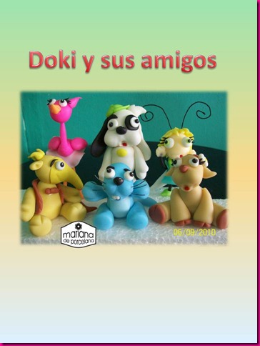 Doki y sus amigos - Mariana de Porcelana, Adornos y Souvenir